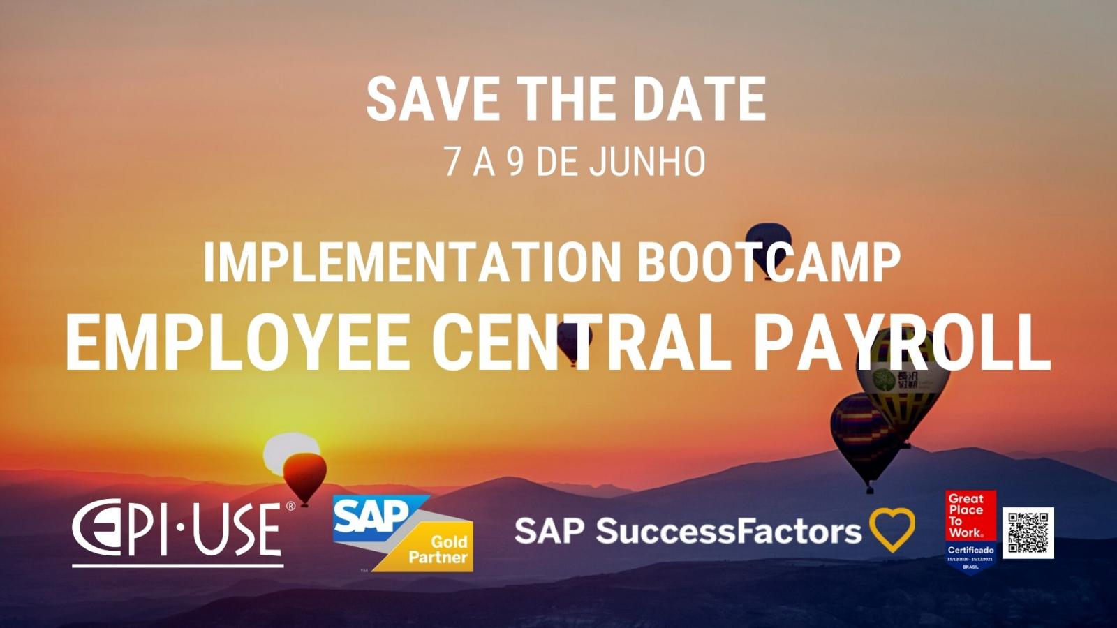 Employee Central Payroll - Implementation Bootcamp em junho 2021 - EPI-USE Brasil - Blog