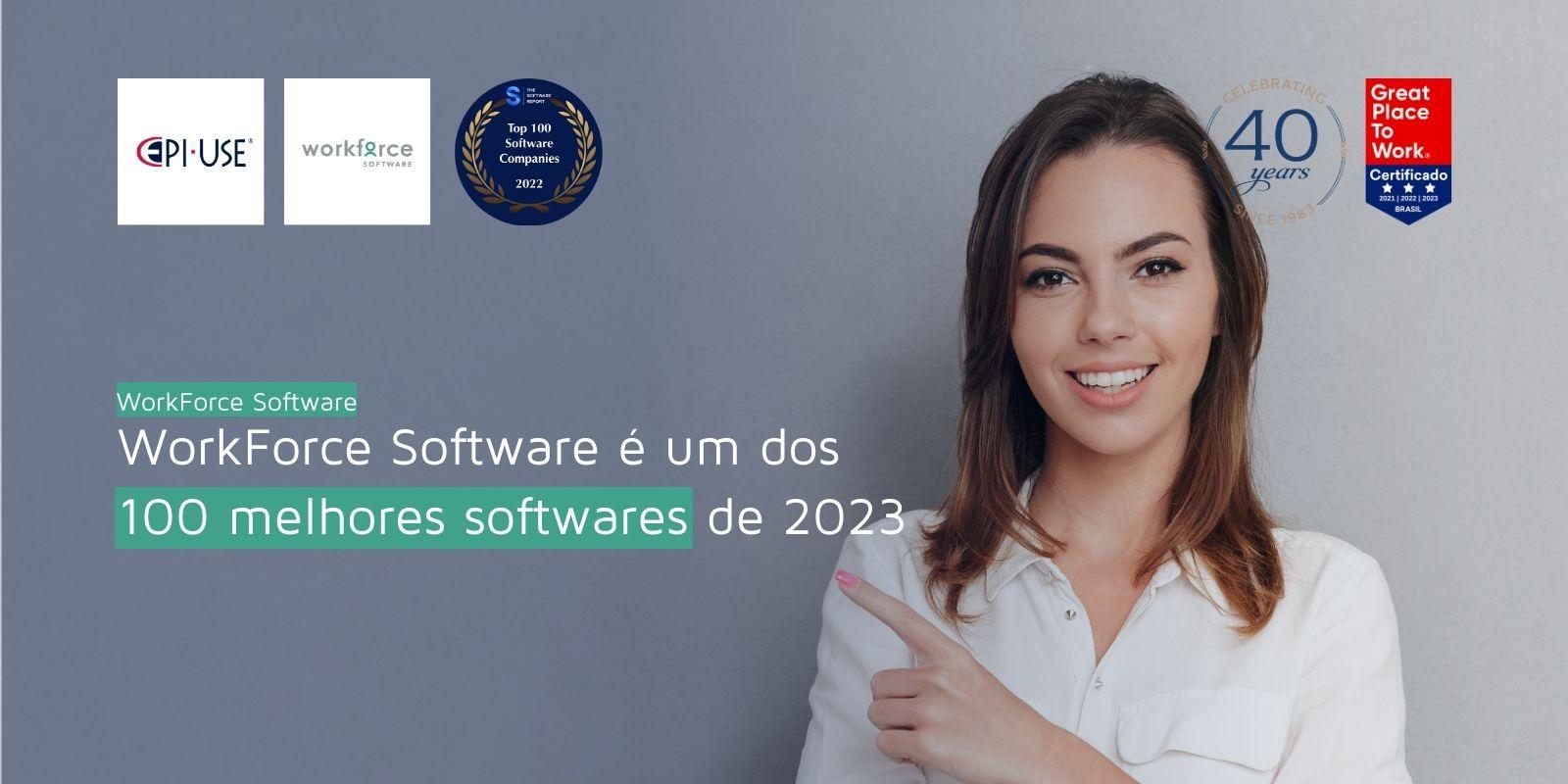 WorkForce Software é um dos 100 melhores softwares de 2023 - EPI-USE Brasil - Blog