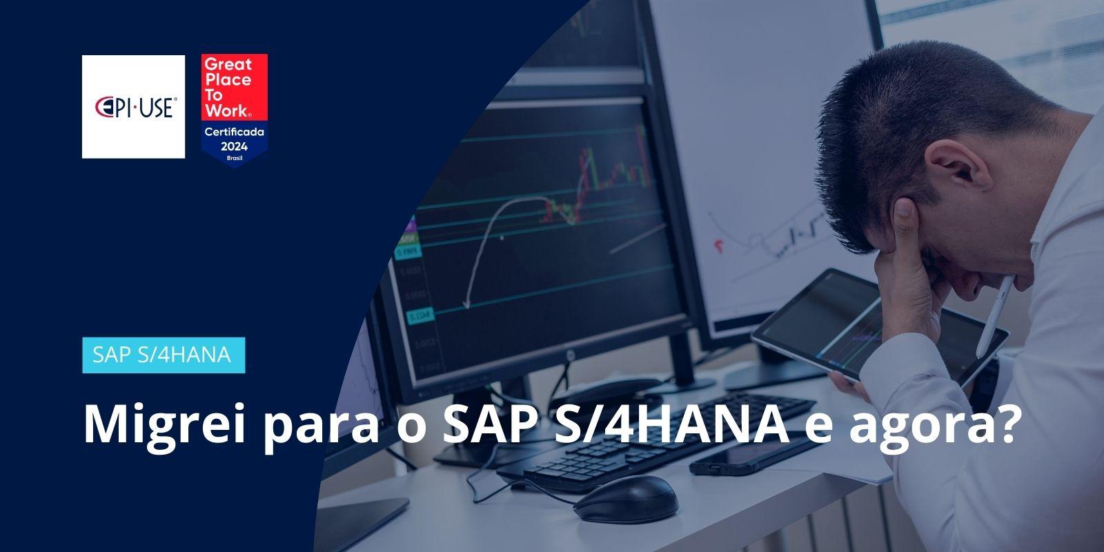 Migrei para o SAP S/4HANA e agora? - EPI-USE Brasil - Blog